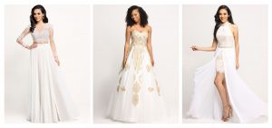 Invited to an All-White Wedding? Wear your Prom Gown! - Sparkle Prom blog