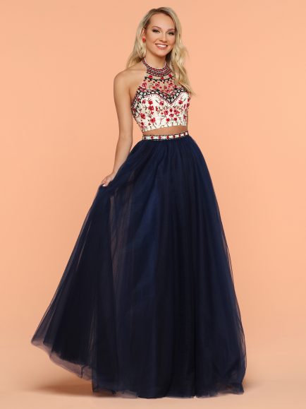 New! Sparkle Prom 2018 Collection: Tempting Two-Piece Prom Gowns ...